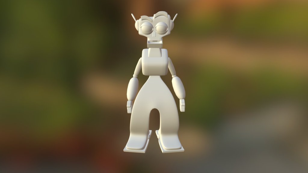 Robotguy - 3D model by fraziere3 [2012925] - Sketchfab