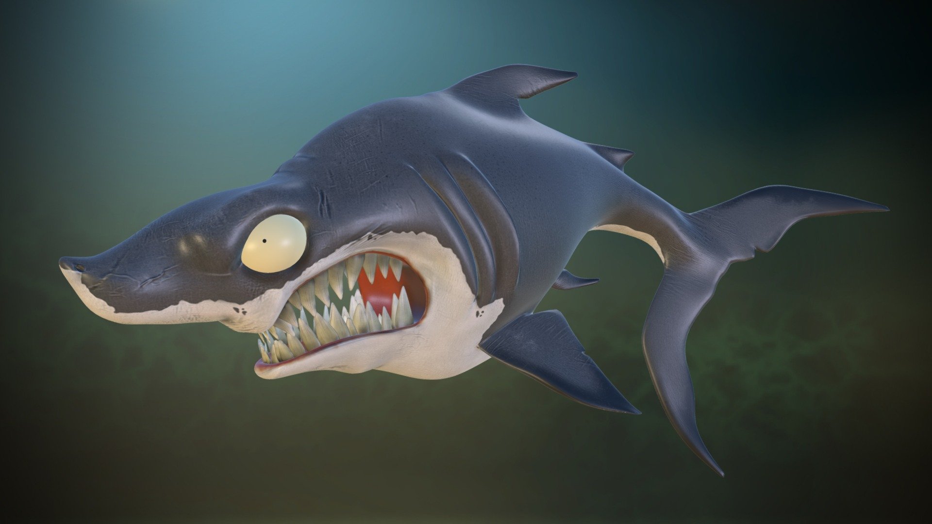 Shark - 3D model by Ricardo Orellana (@ricardoorellana3d) [2012d33 ...