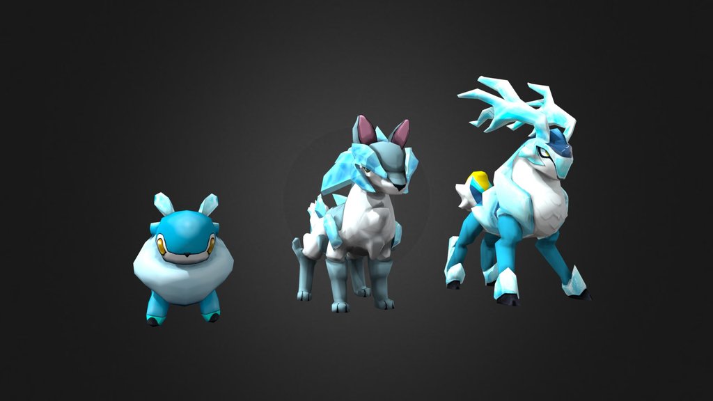 Terra Monsters 3 - A 3D model collection by Jasper Rubino ...