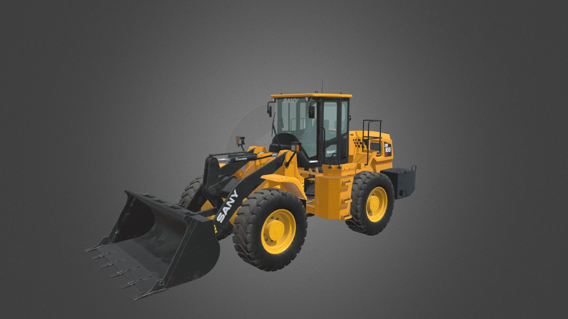 Sany SW955K1 - 3D model by MSR-Group (@3Dmsr-group) [2015b48] - Sketchfab