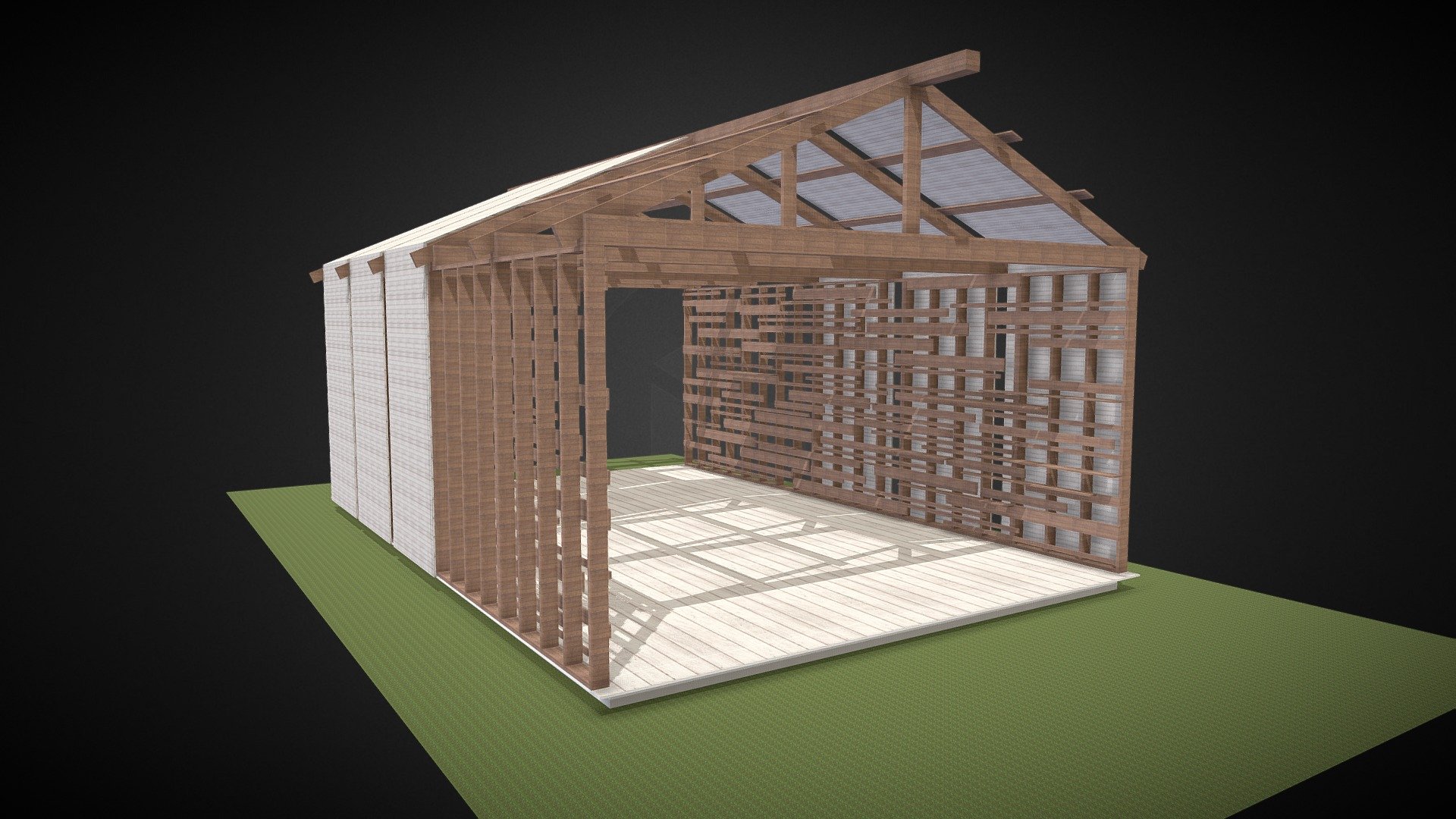 Google Aspen Core Structure - 3D model by HatchExhibits [2016ad1 ...