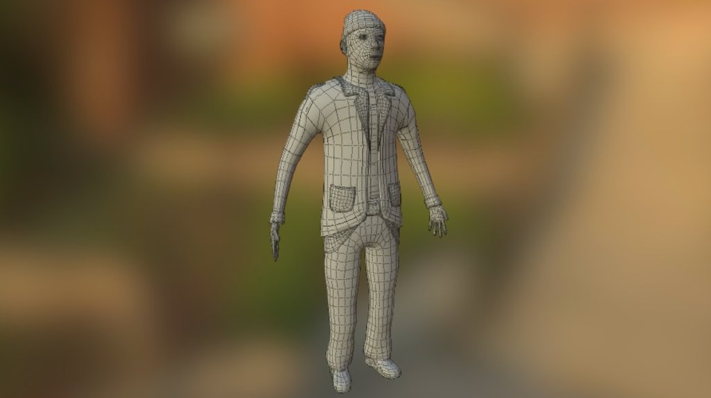 Dude - 3D model by Nikita Shapiro (@nikita_shapiro) [2016f4c] - Sketchfab