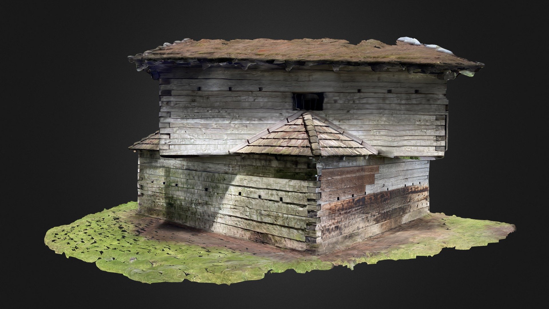 Fort Yamhill Blockhouse - 3D model by EveryPoint [2016f55] - Sketchfab