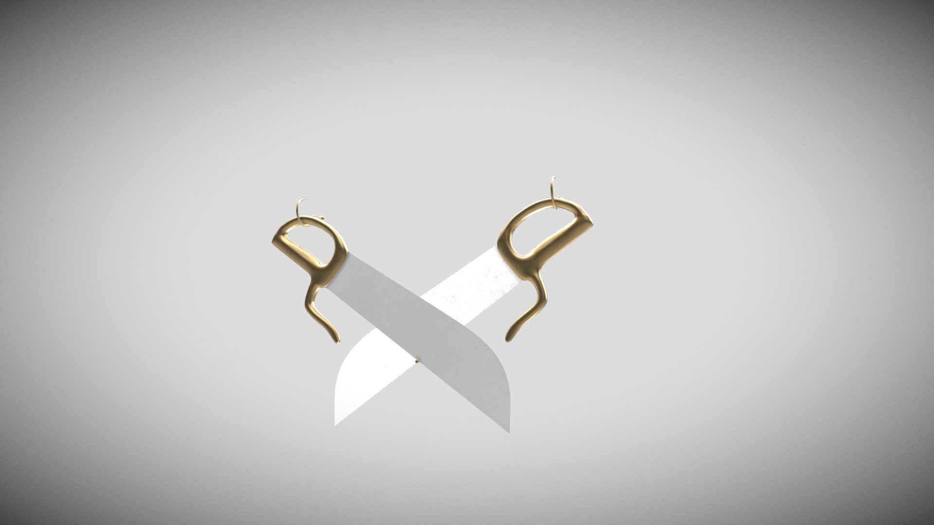 HKSYU VR Lab - Knife 8 (Eight-cut sword) - Download Free 3D model by ...