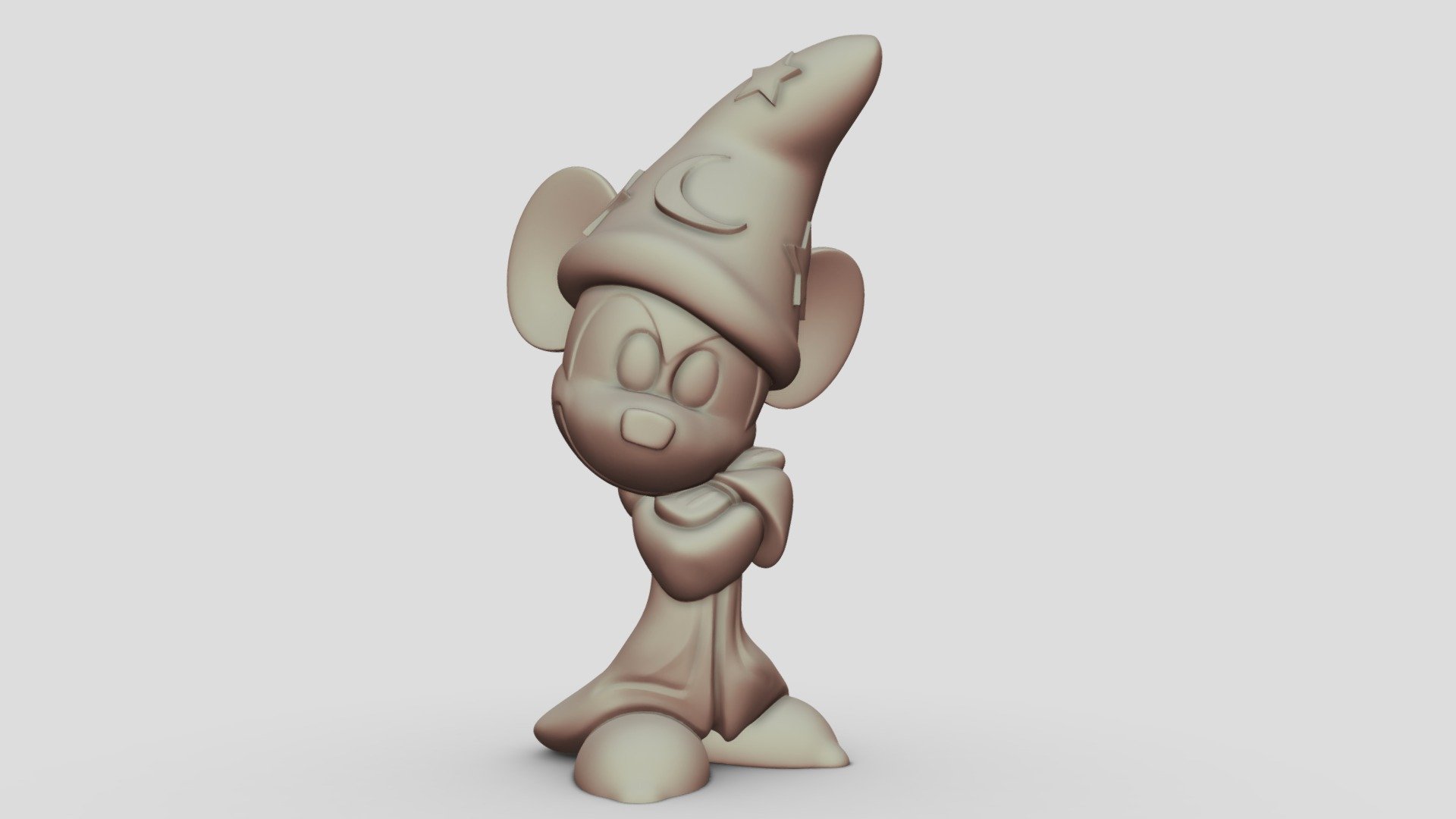 Micky Mouse The Wizard - Buy Royalty Free 3D model by yogi_sandhi ...