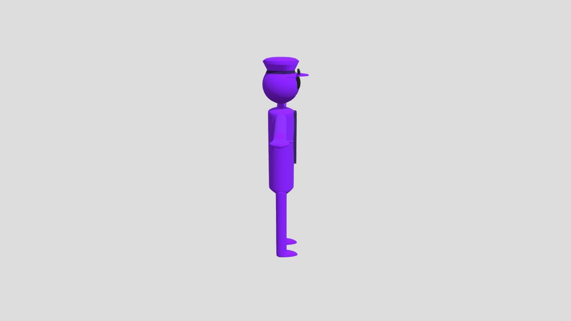Purple Guy - Download Free 3D model by pizzamaster799 [201823f] - Sketchfab