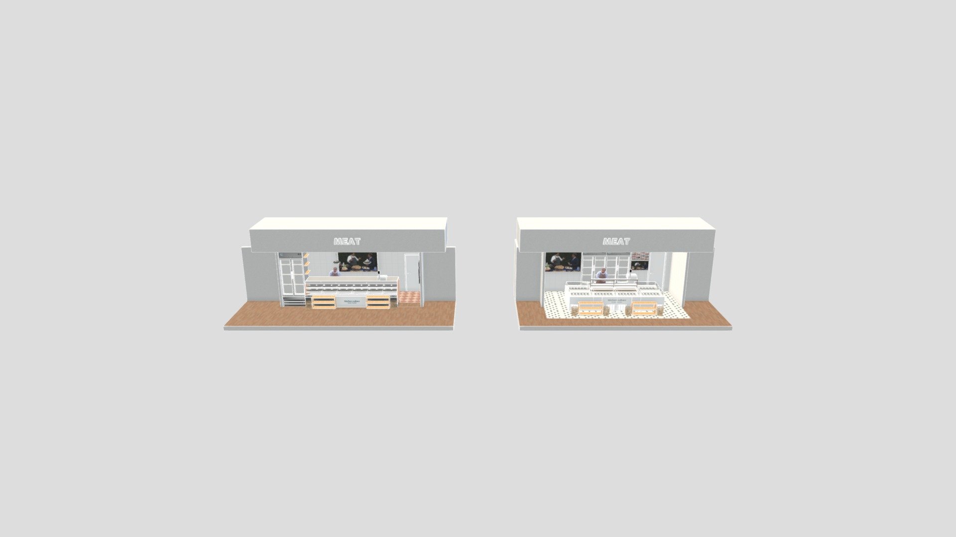 Kroger Shop rev01a - 3D model by sherman2 [2018311] - Sketchfab