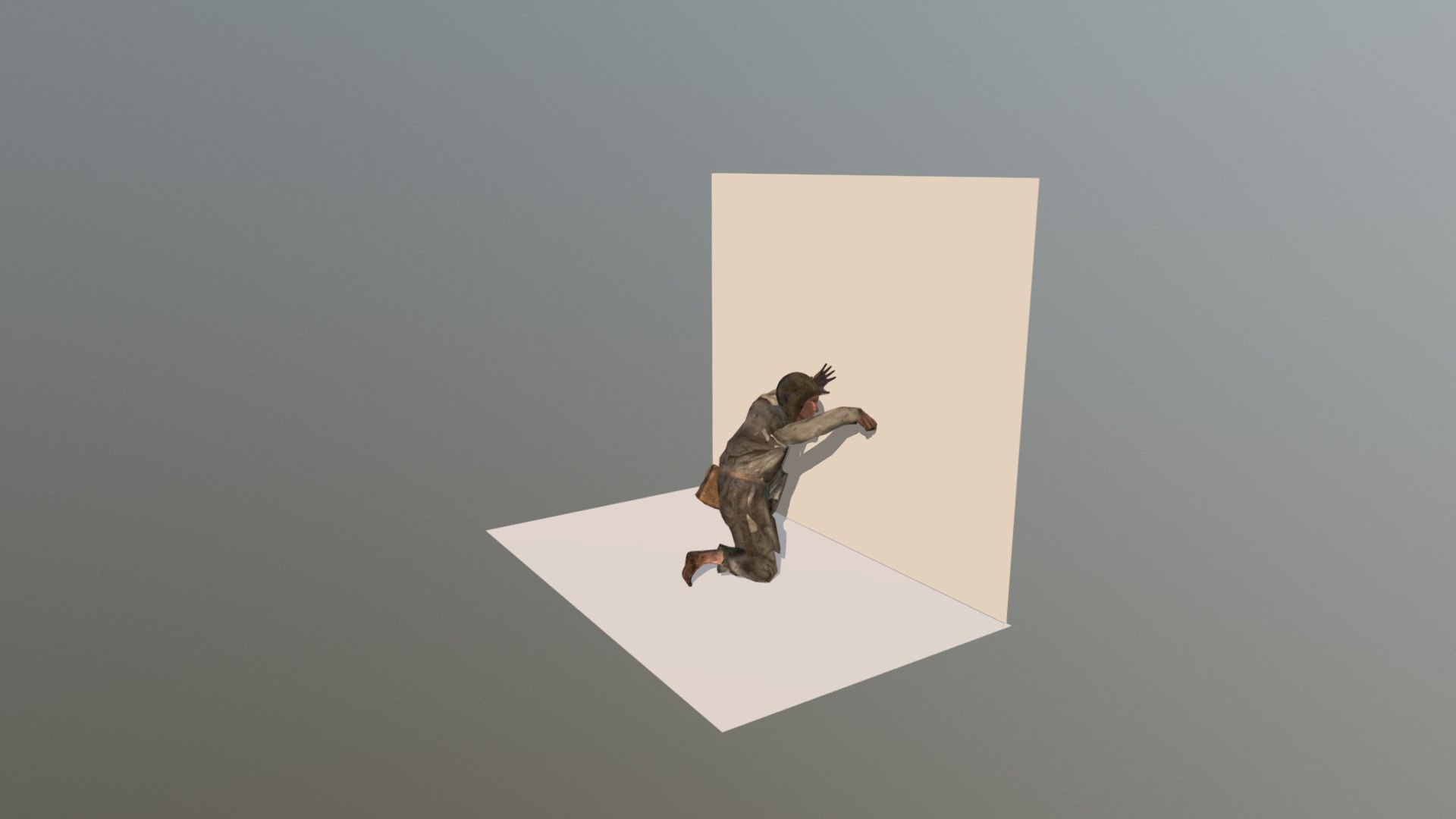 Painting a Wall - 3D model by ARCanimation [2018e52] - Sketchfab