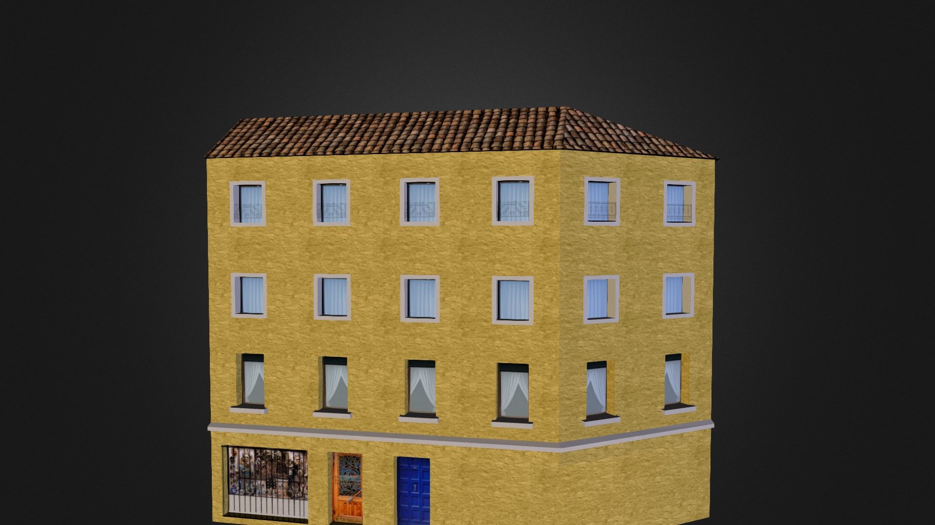City Scene Venice House 5 - 3D model by ilyas atac (@grazzdude ...