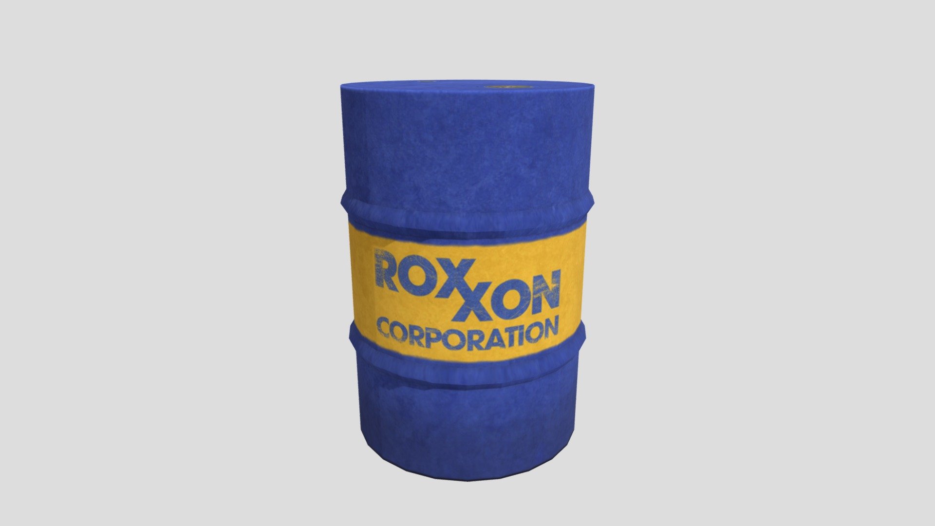 Barrel 200L Roxxon - Download Free 3D model by [CSM]177 bot(0) (@CSM ...