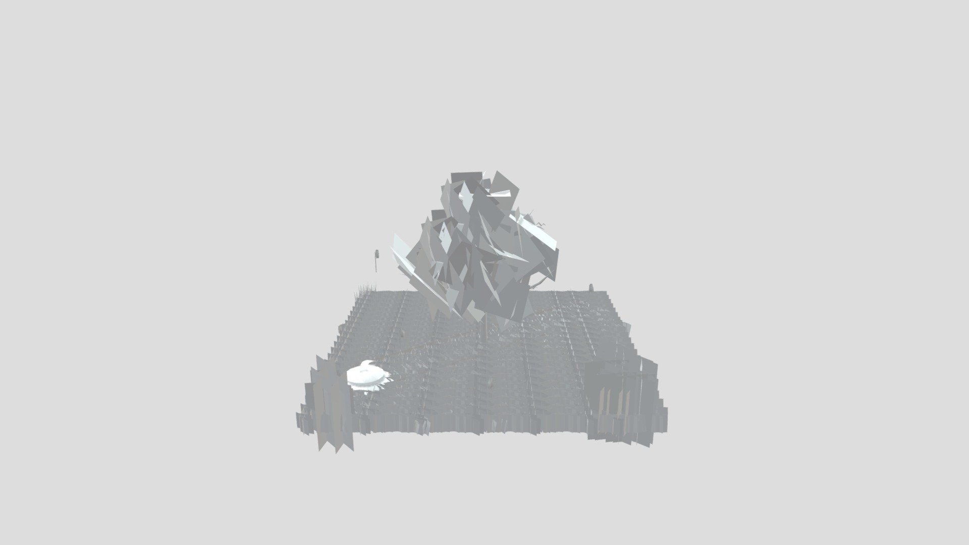 Foliage Scene Unrendered - 3D model by Gormtrooper [201ebfb] - Sketchfab