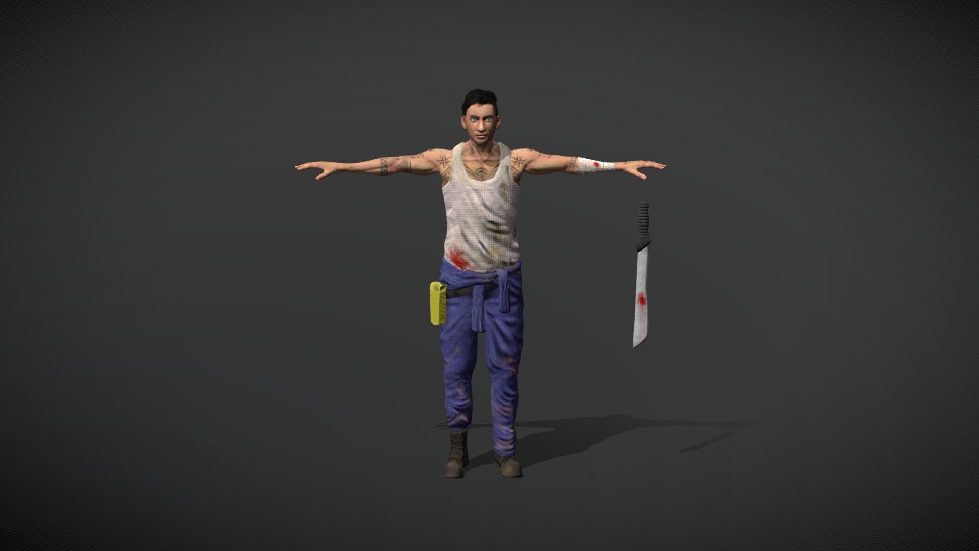 Criminal - Download Free 3D model by Vipin Bhonde (@Vipin_bhonde92 ...