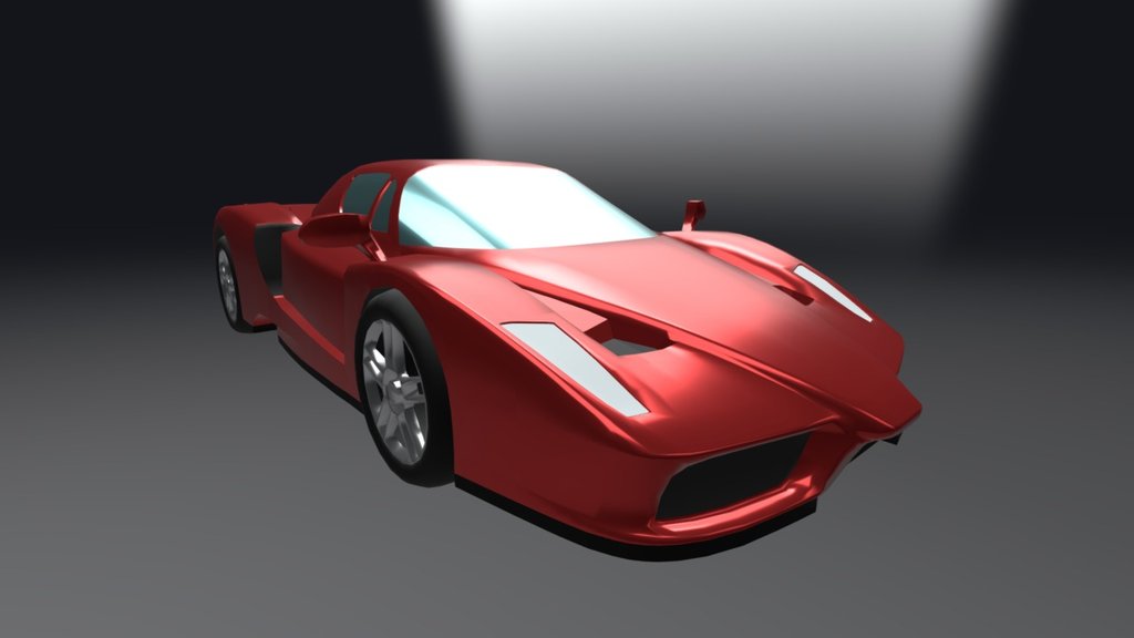 Ferrari Enzo - 3D model by carlosmartinez3dartist (@carlosmg) [201fac9 ...