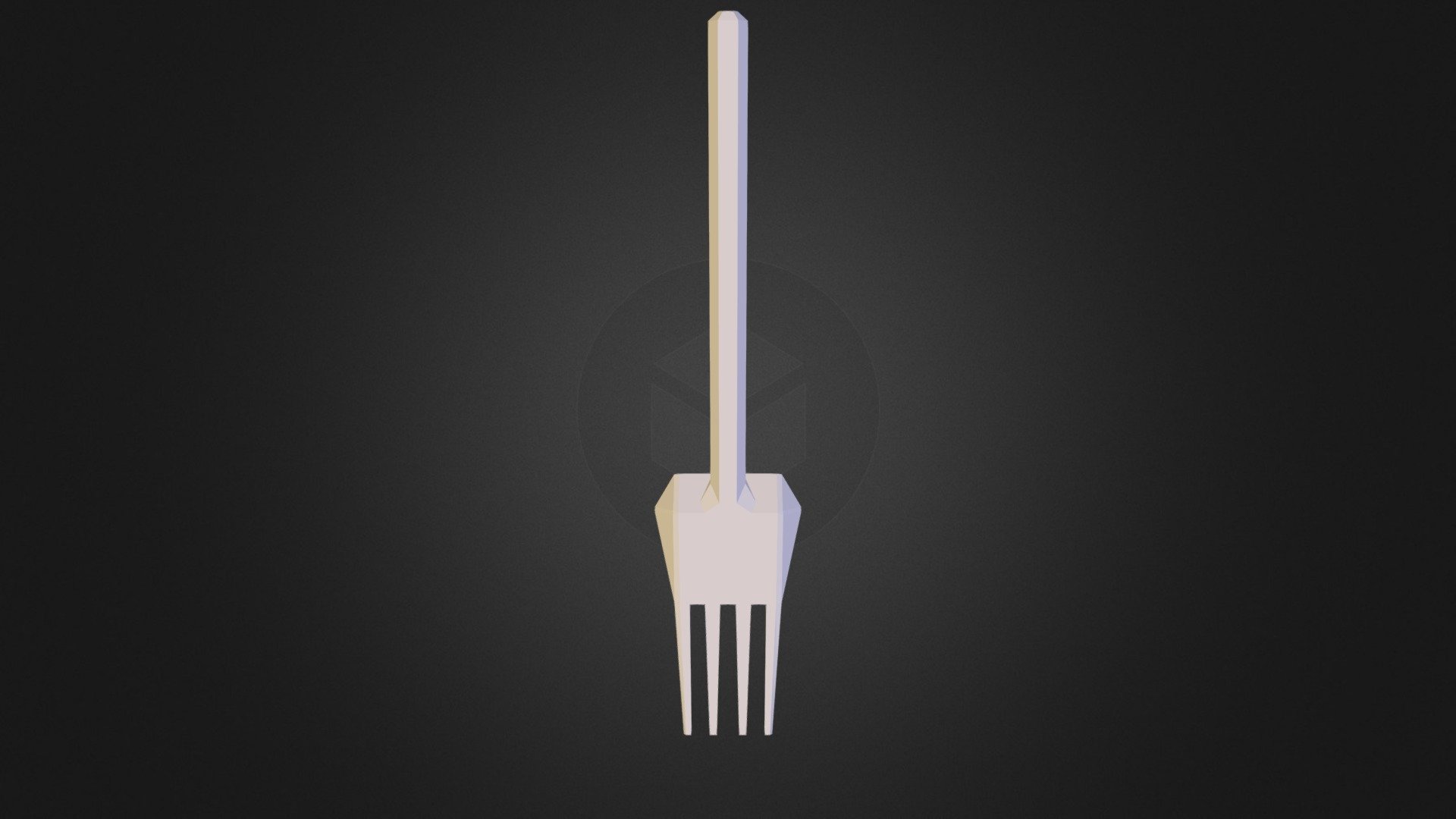 Geometric Fork - 3D model by 3dindustries [20202aa] - Sketchfab