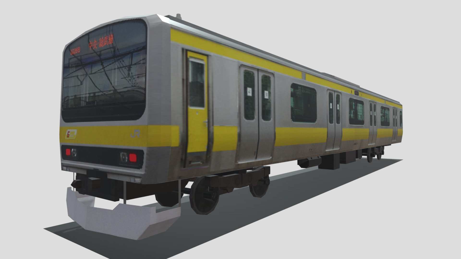 クハE230-0 - Download Free 3D model by V3B4 [2021cfb] - Sketchfab