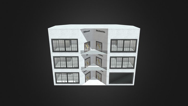 News-building 3D models - Sketchfab