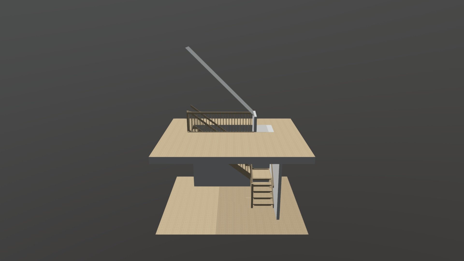 Furu aldora trapp med rapo - 3D model by vestlandstrappen [20234ca ...