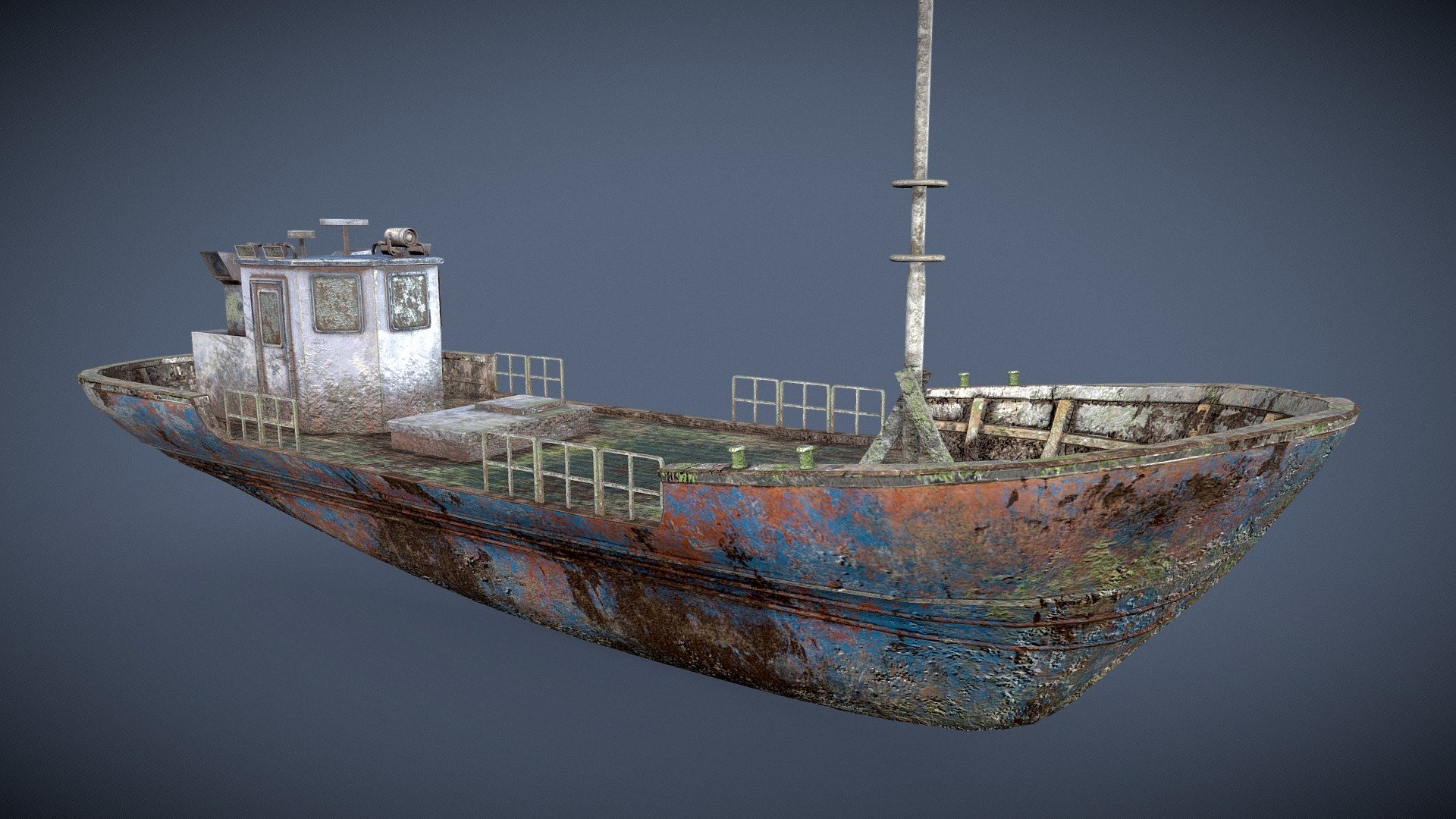 Shipwreck - Vessel - 3D model by skygreen [2023e01] - Sketchfab