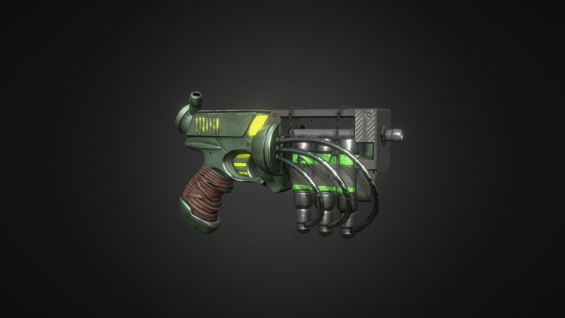 AcidFire Gun - 3D model by venkat_adari [2023eeb] - Sketchfab