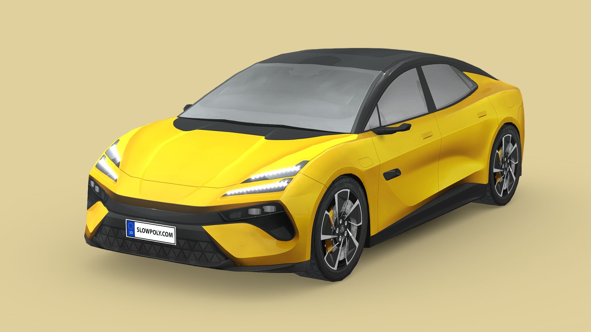 Lotus Emeya 2024 - Buy Royalty Free 3D model by slowpoly [202486b] - Sketchfab Store
