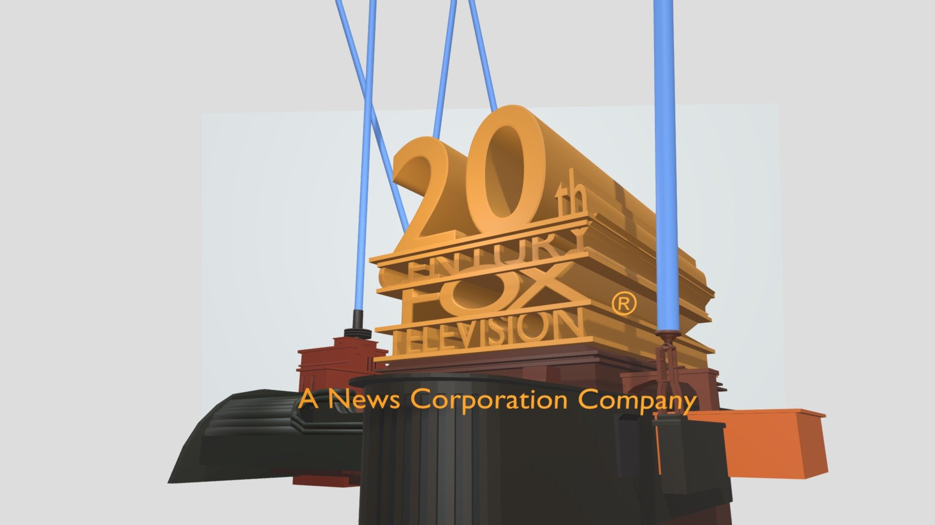 20th Century Fox Television Logo 2007 Remake - Download Free 3D model ...