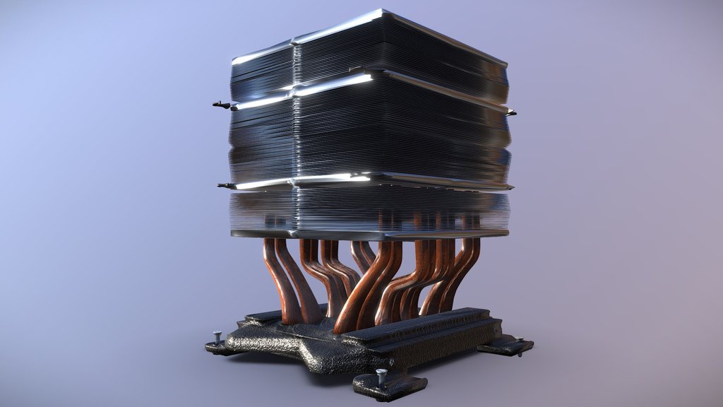 PC cooling systems - A 3D model collection by Orpind (@leondp) - Sketchfab