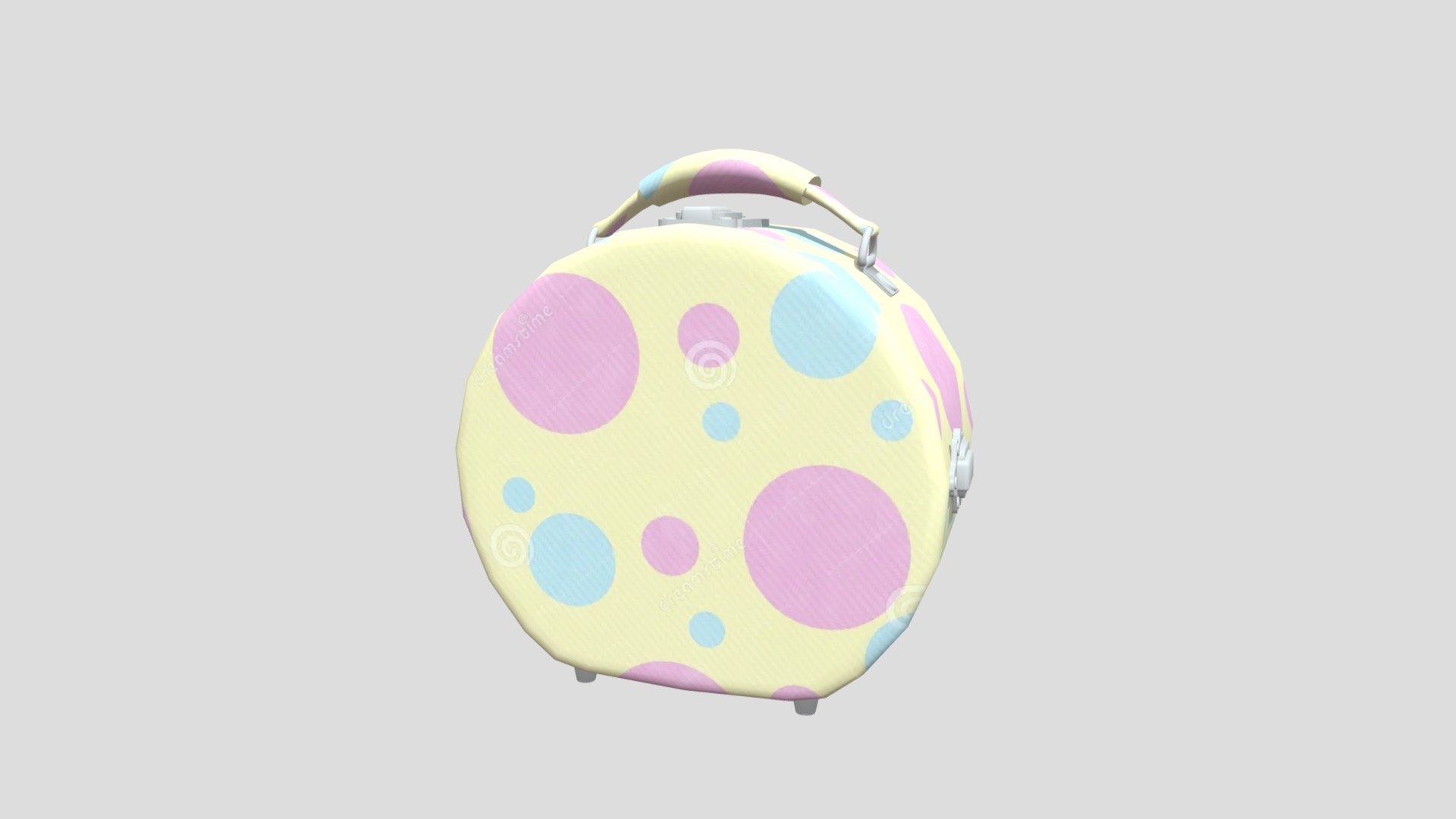 spotty suitcase - Download Free 3D model by Mylom [2028383] - Sketchfab