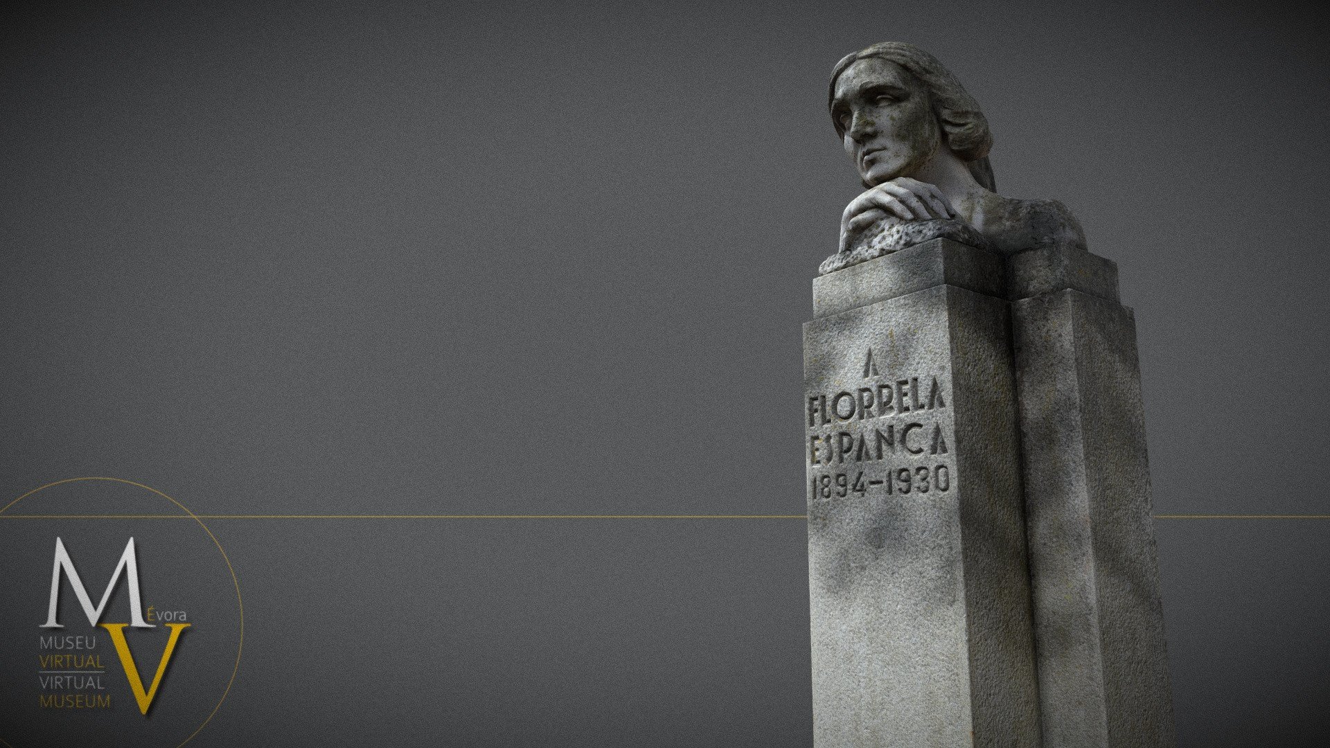 Florbela Espanca - Download Free 3D model by CM Évora - Museu Virtual ...