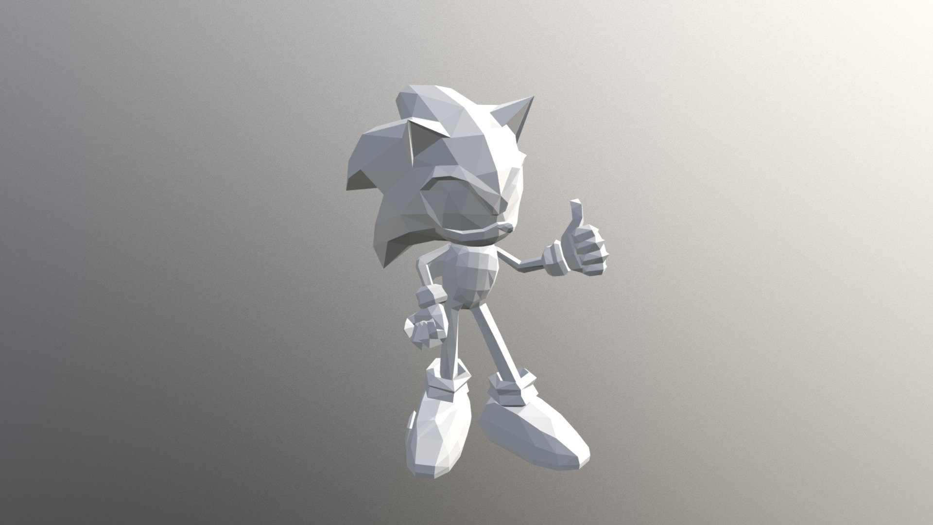 UNIT 1 & 2 Project: Sonic Model - 3D model by JELLY_23 [2029e1b ...