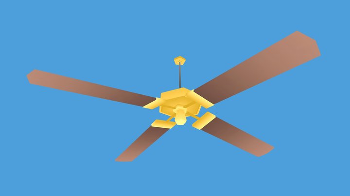Ceiling_fan 3D models - Sketchfab