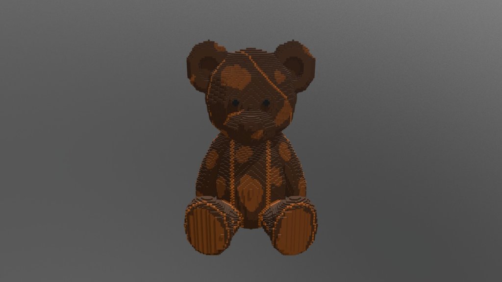 Teddy Cod - 3D model by voxelit (@xaviete98) [202c499] - Sketchfab
