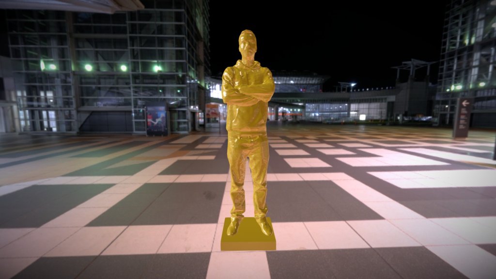 Golden Me - 3D model by Asier (@asierrios) [202c9f9] - Sketchfab