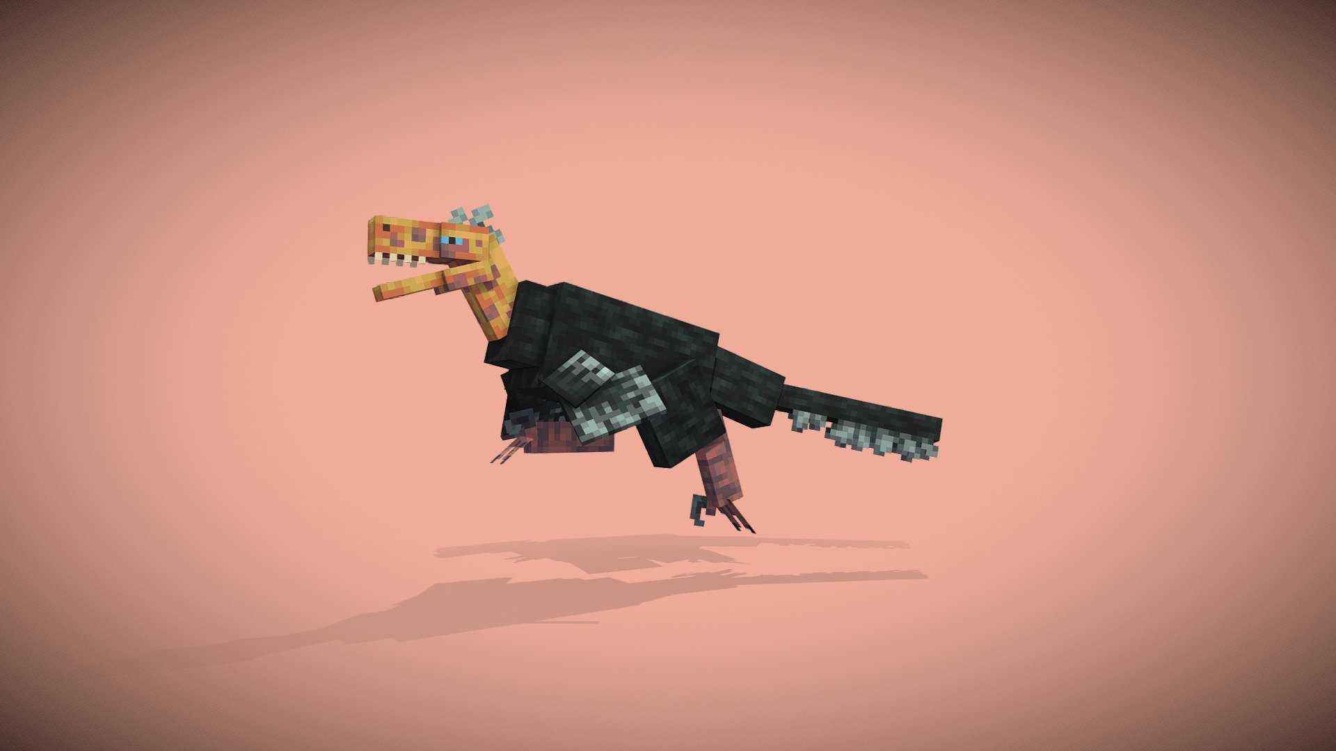 Utahraptor - 3D model by Ant (@blackbirdieant) [202d58d] - Sketchfab
