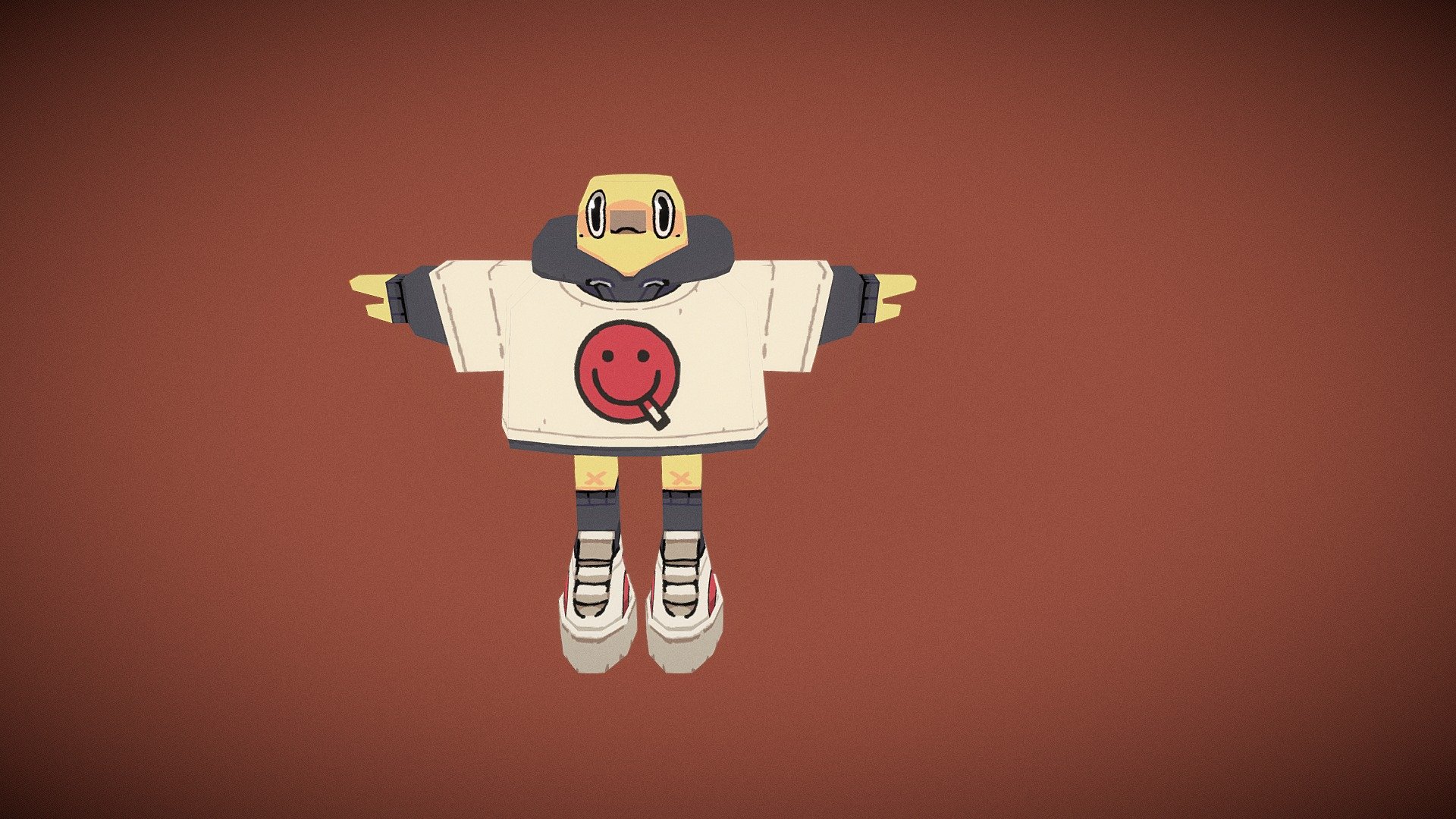 Bird Guy - 3D model by ivanpapiol [202df55] - Sketchfab