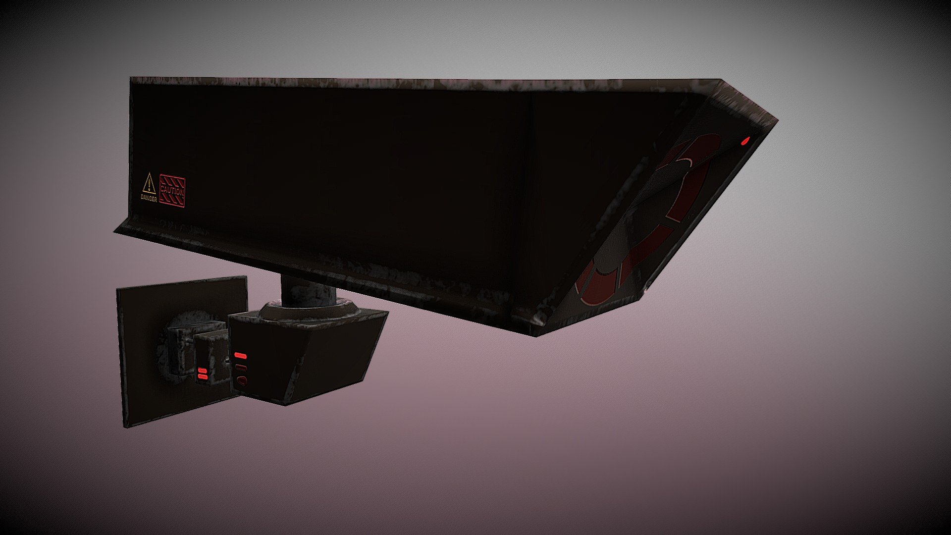 Security Camera - 3D model by Plureon (@Tusker99) [2031072] - Sketchfab