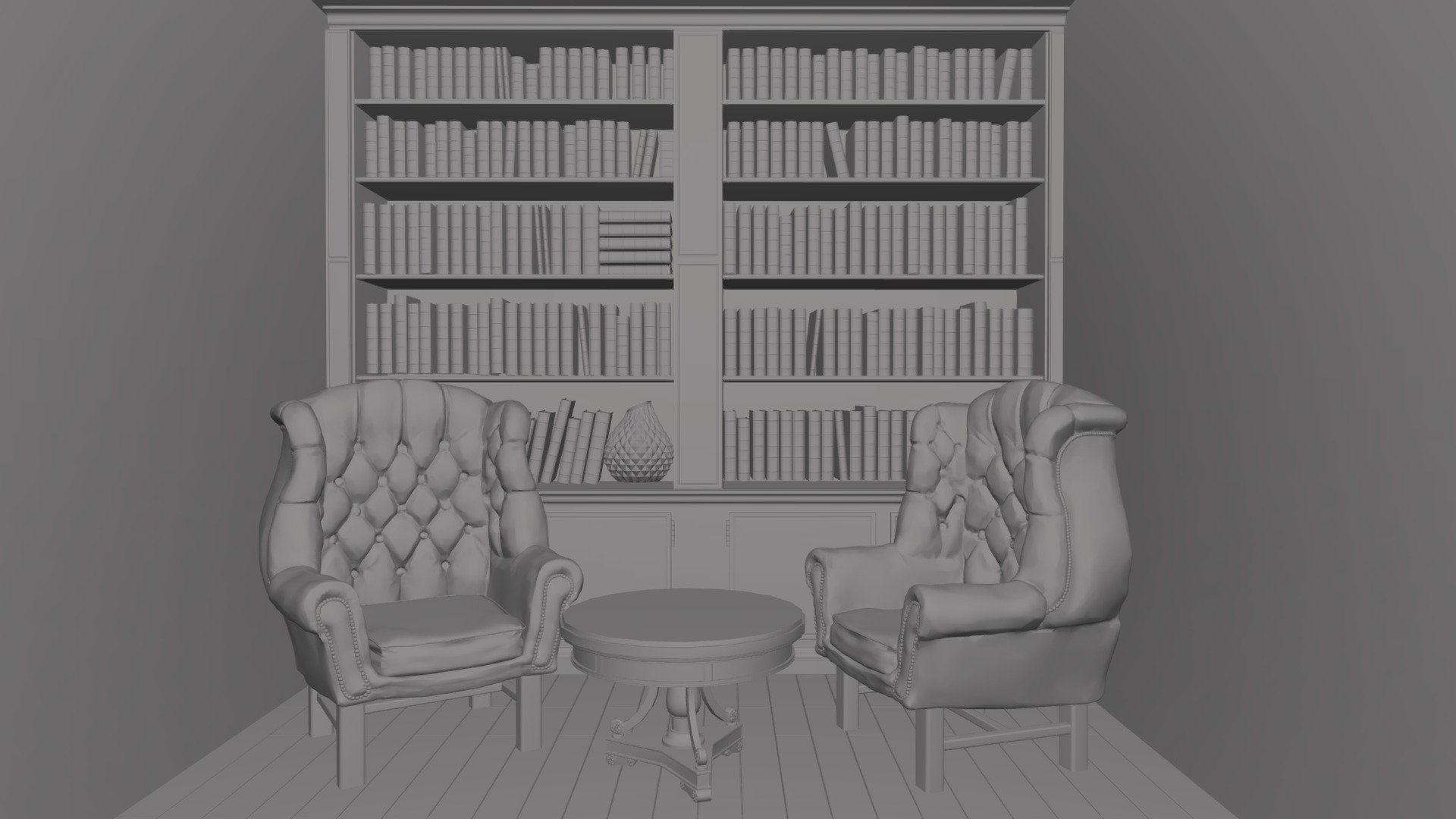 Detective's Study - 3D model by Niya Ivanova (@niya_ivanova) [2031287 ...