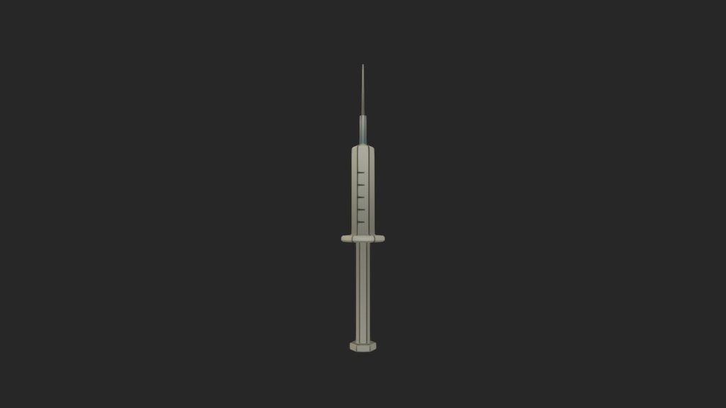 Syringe - Download Free 3D model by ASegarraB [2031ac8] - Sketchfab