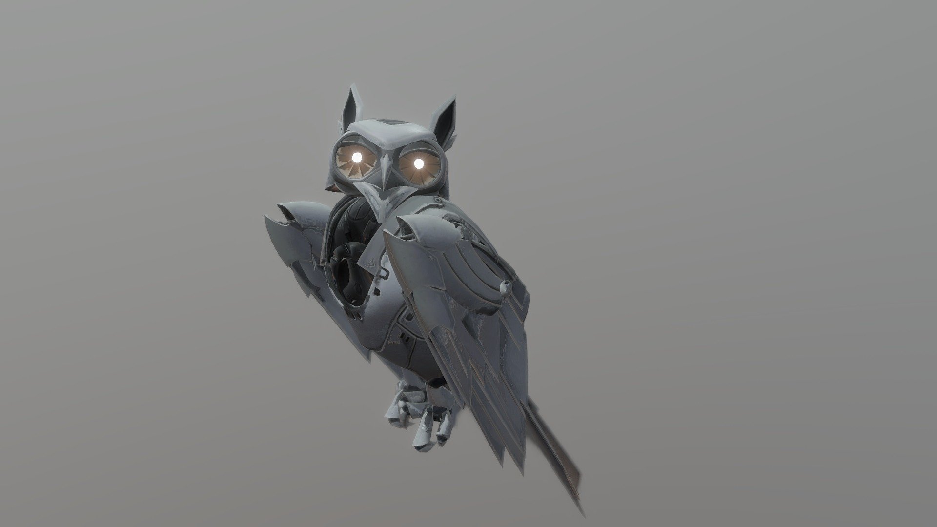 Robot Owl - 3D model by ArachnoBoy (@vang807) [20334cf] - Sketchfab