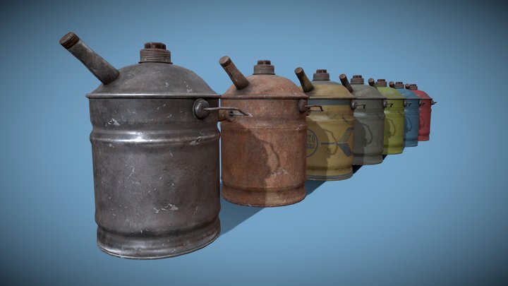 Oilcan 3D models - Sketchfab