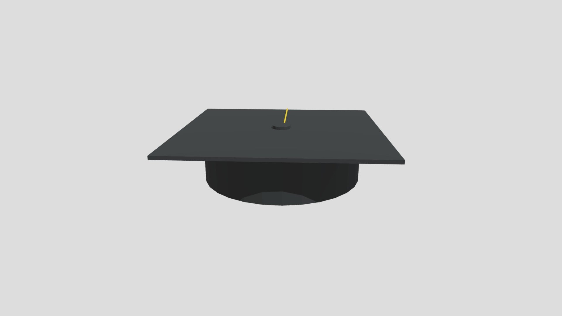 Graduation cap from Poly by Google - Download Free 3D model by ...