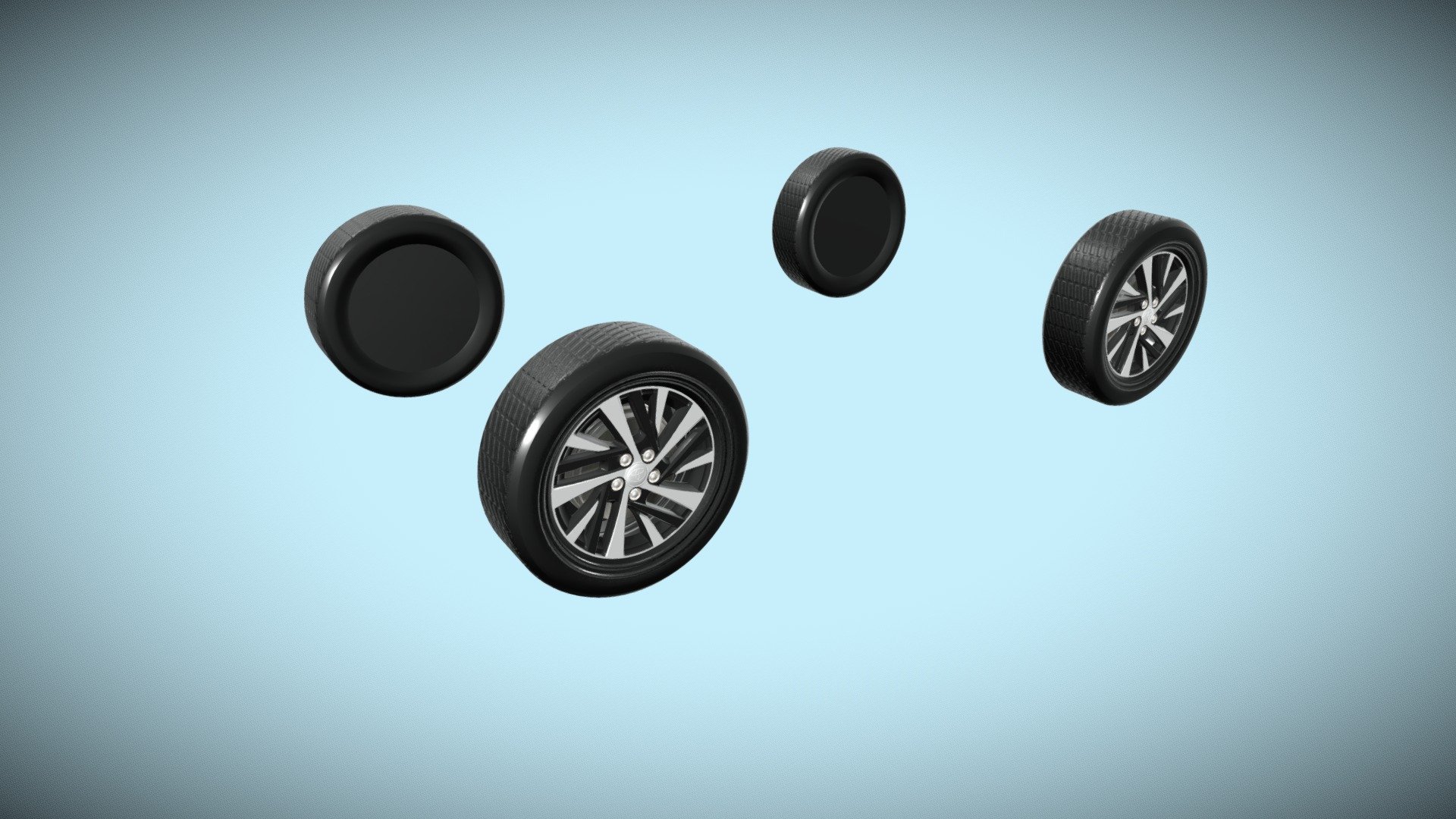 ECCENTRIC ALLOY WHEEL - 3D model by prabhuraj_patil [2036c06] - Sketchfab