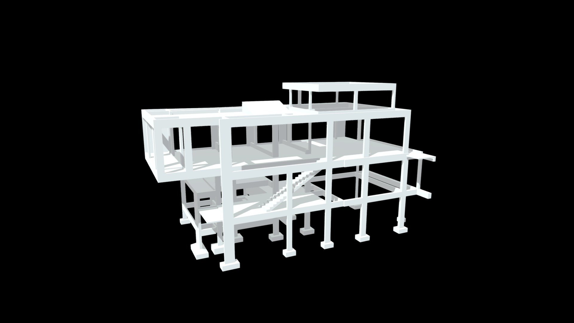 RESIDÊNCIA VIG - Download Free 3D model by mauriciocaberlon [20379cc ...