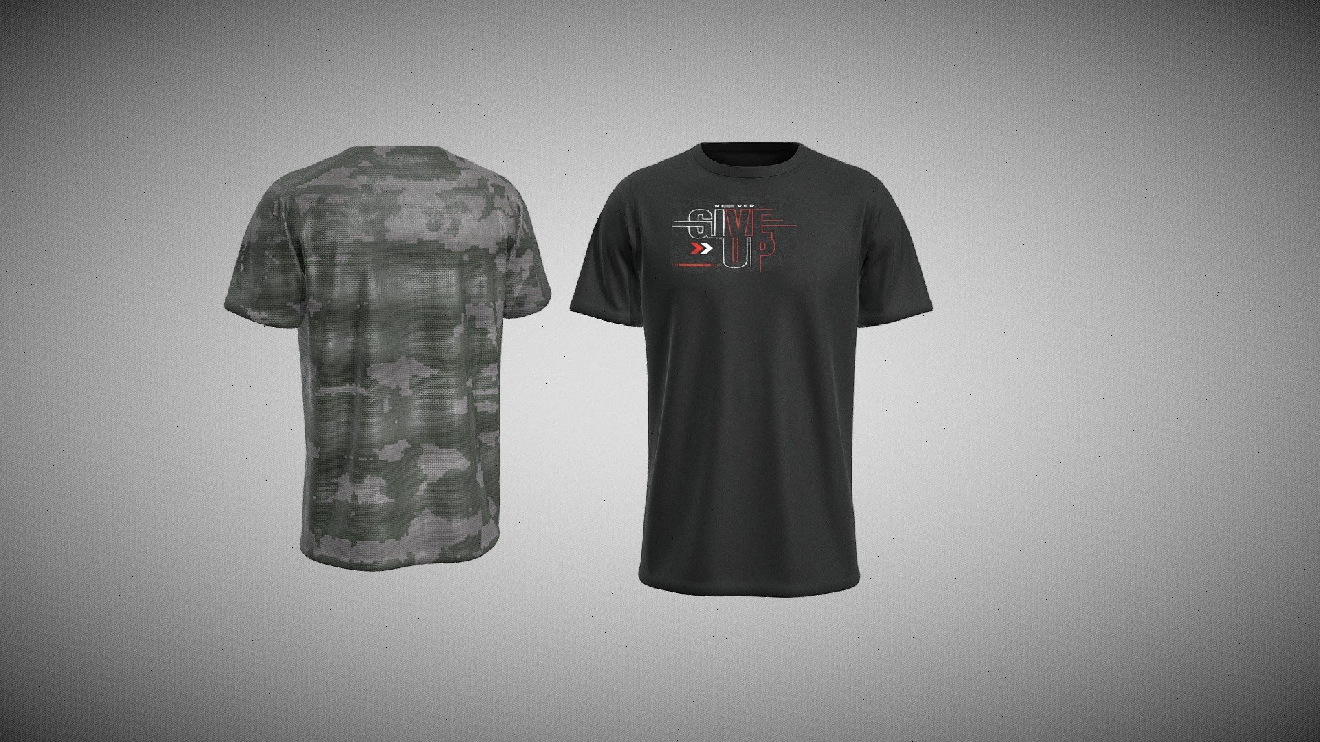T-shirt 3D Model - Download Free 3D model by Yara 3D (@youssra1 ...