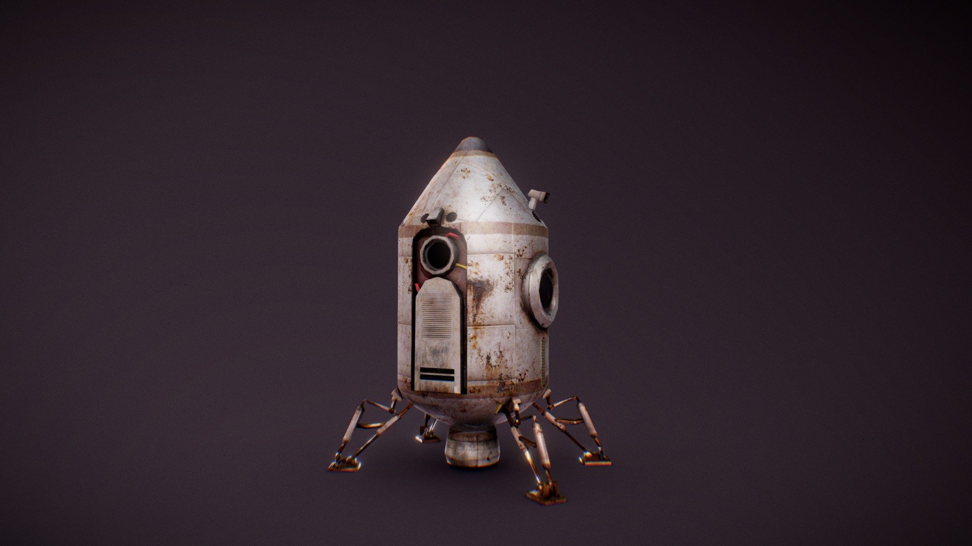 landing module - Download Free 3D model by landout [203b68b] - Sketchfab