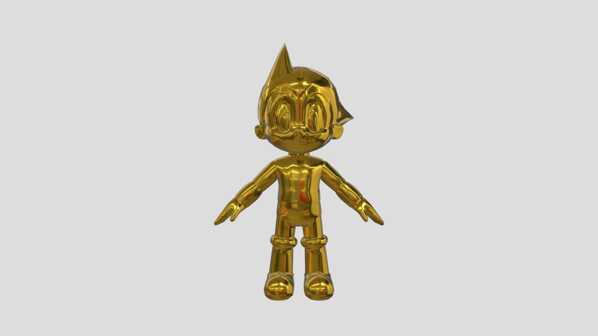 Gold Astro Boy - Download Free 3D model by danigamer495channel [203b8cf ...