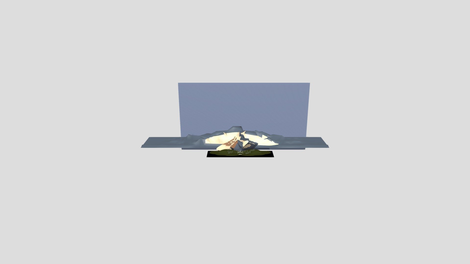 Paramount Pictures Logo (1953-1968) Remake V3 - 3D model by ...