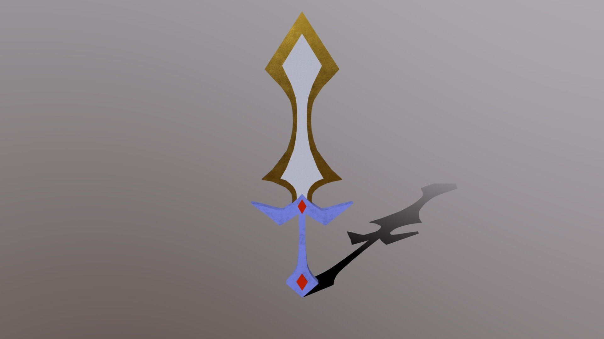 Simple stylized sword for an VFX practice - Download Free 3D model by ...