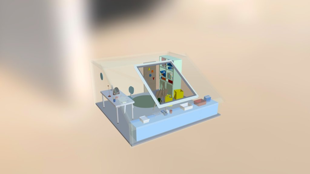 Setting - 3D model by Lena_Wu (@wuxiaohua) [203fc90] - Sketchfab