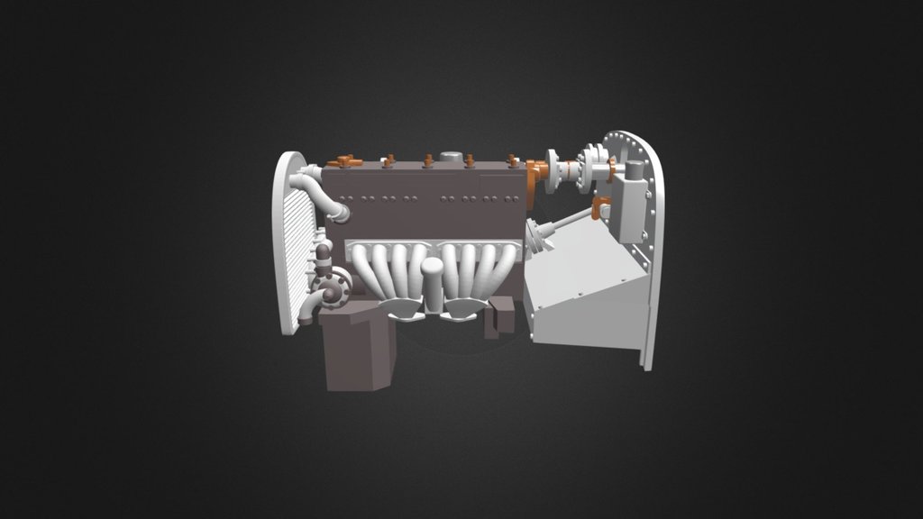Motor - 3D model by kidneri [2041613] - Sketchfab