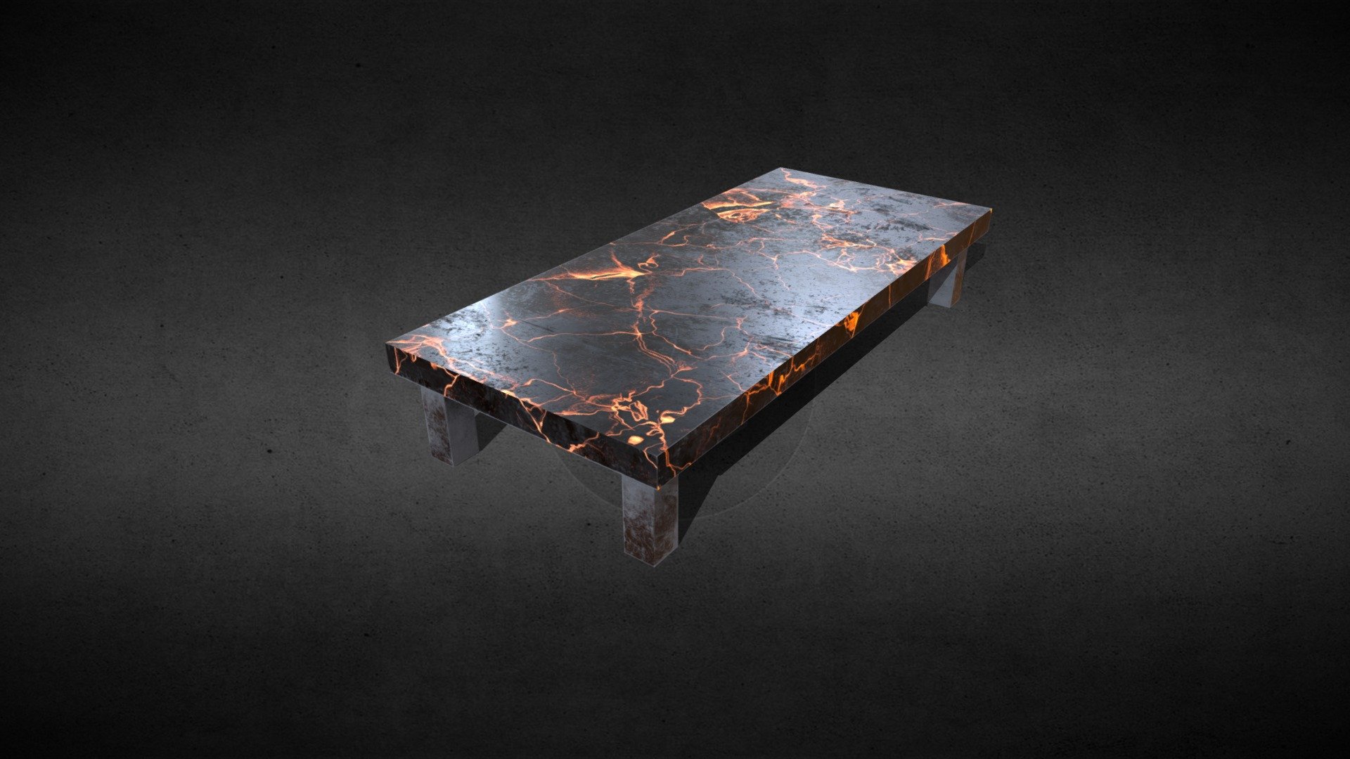 Marble Coffee Table - Download Free 3D model by A.Camplin Studios ...